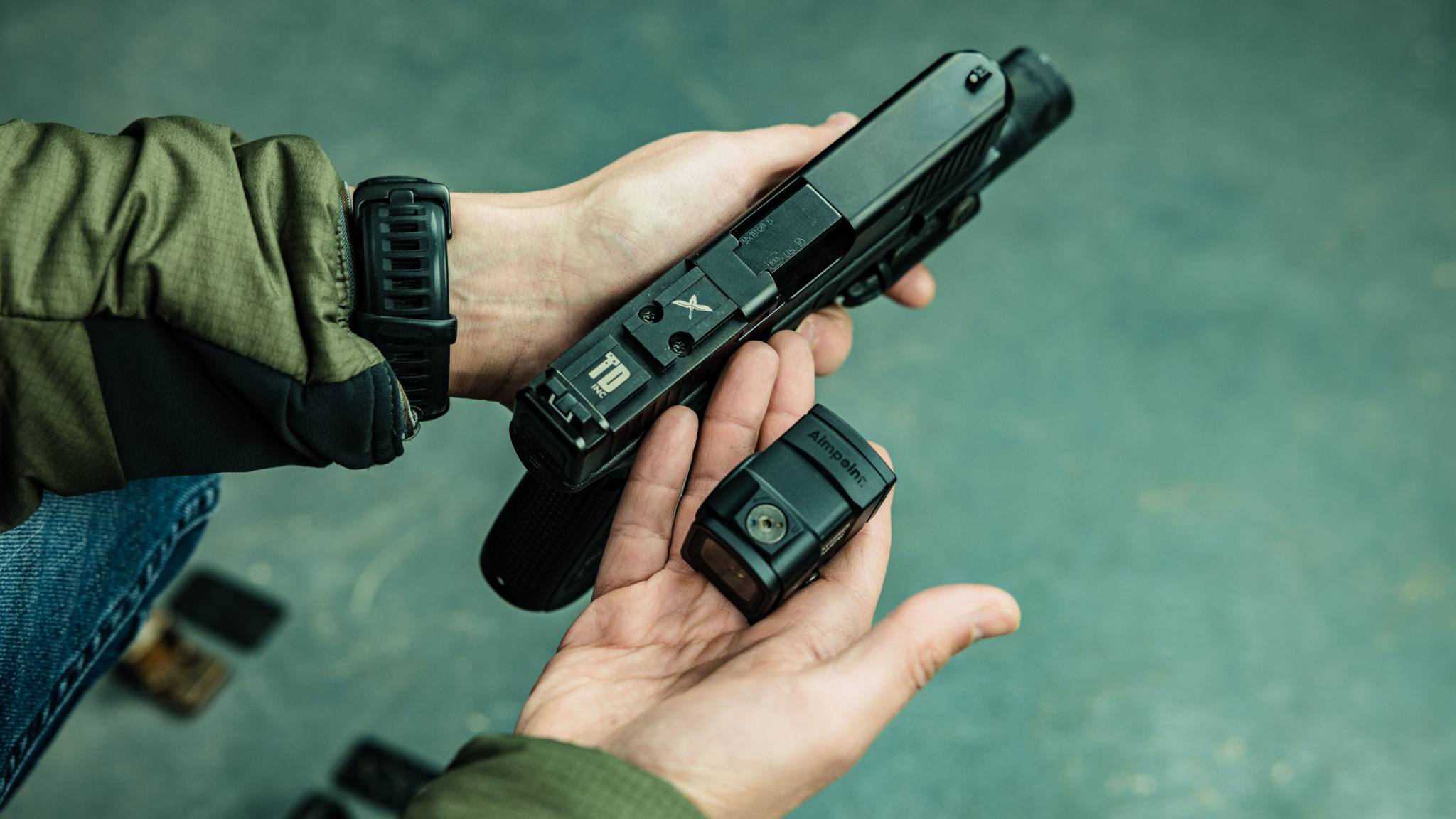 Forward Controls MOS Plate for Glock – T.REX ARMS