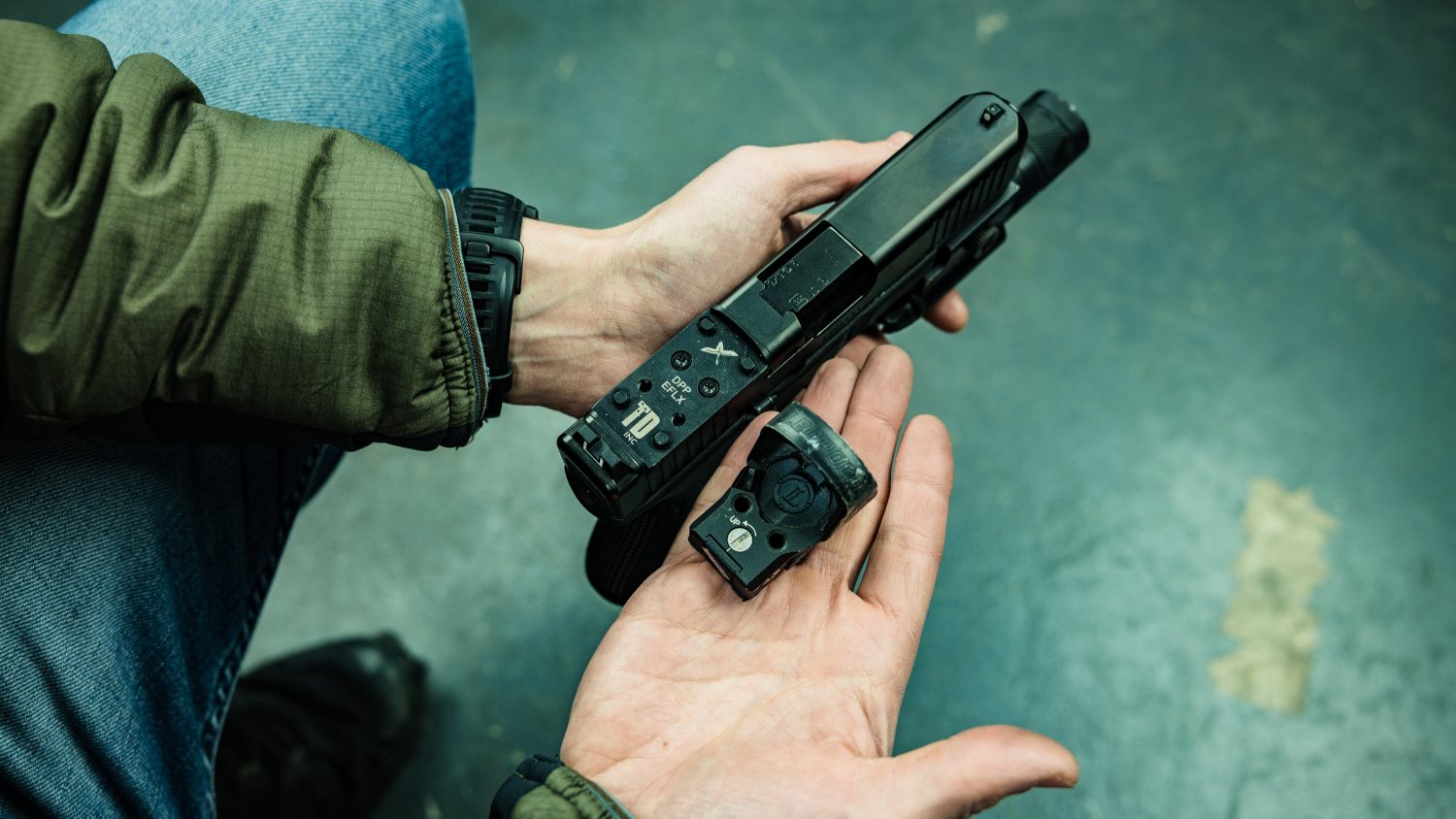 Forward Controls MOS Plate for Glock – T.REX ARMS