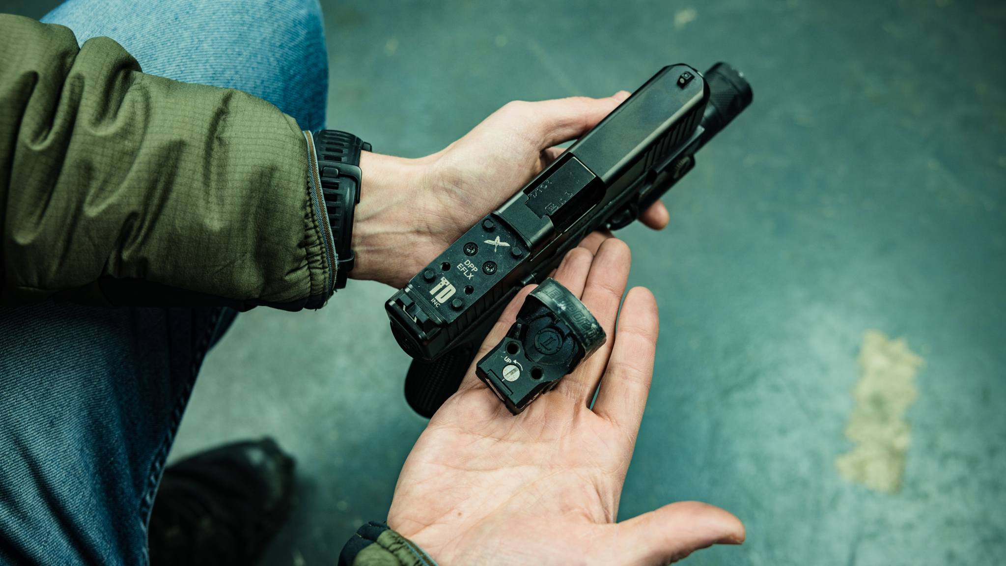 Forward Controls MOS Plate for Glock – T.REX ARMS