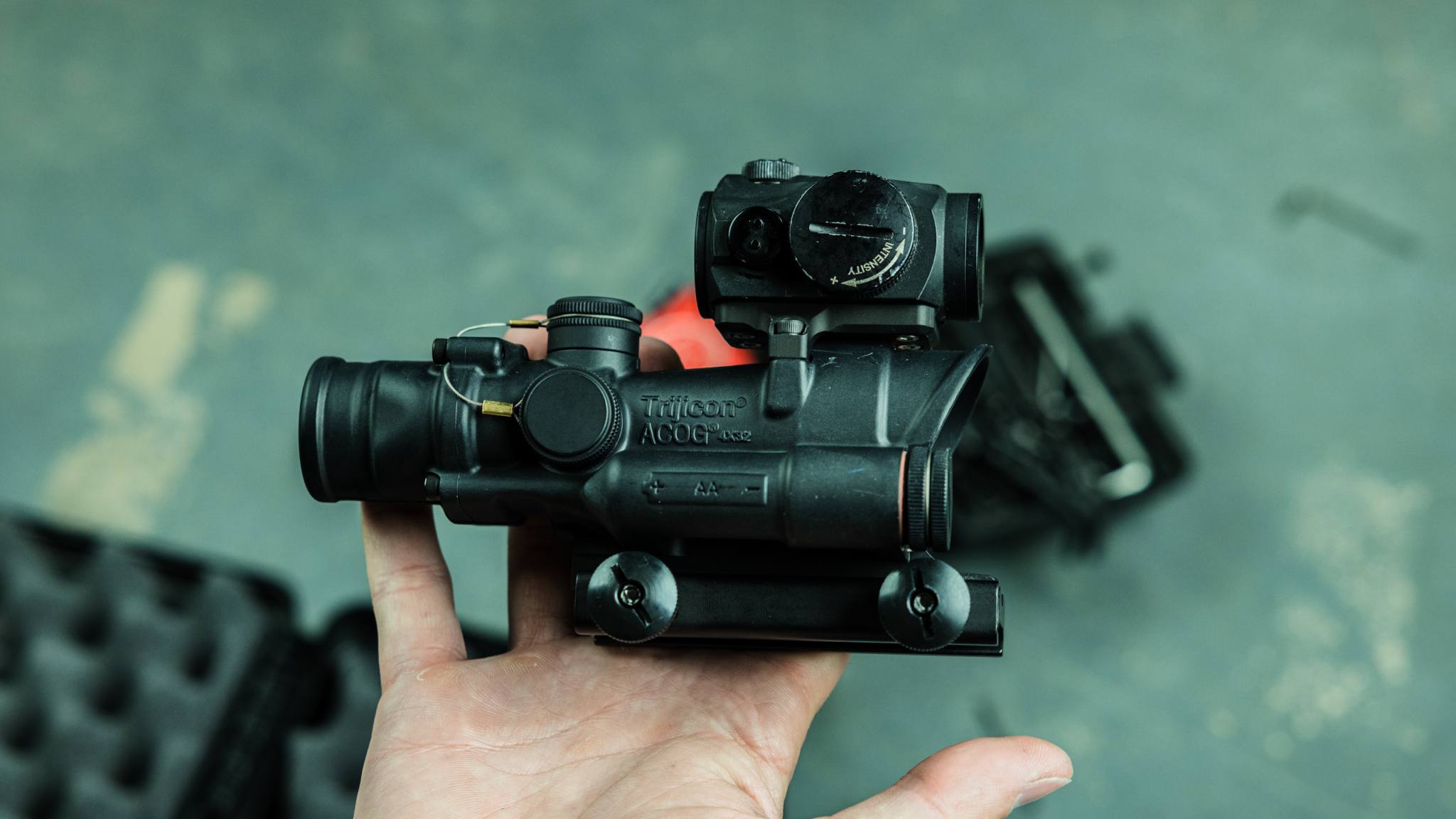 T.REX Aimpoint Micro Front Mount for ACOG – T.REX ARMS