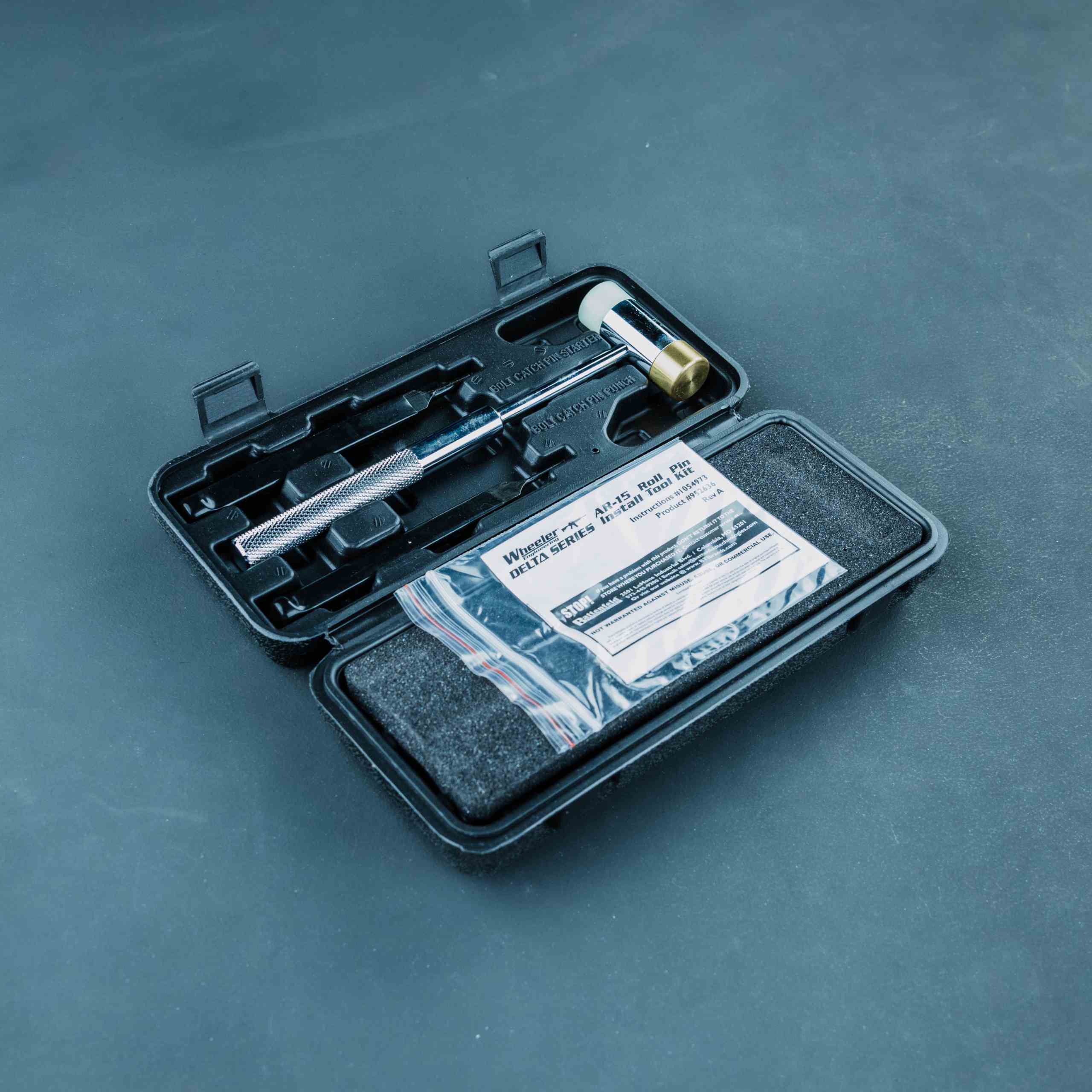 Wheeler AR-15 Roll Pin Install Tool Kit – T.REX ARMS