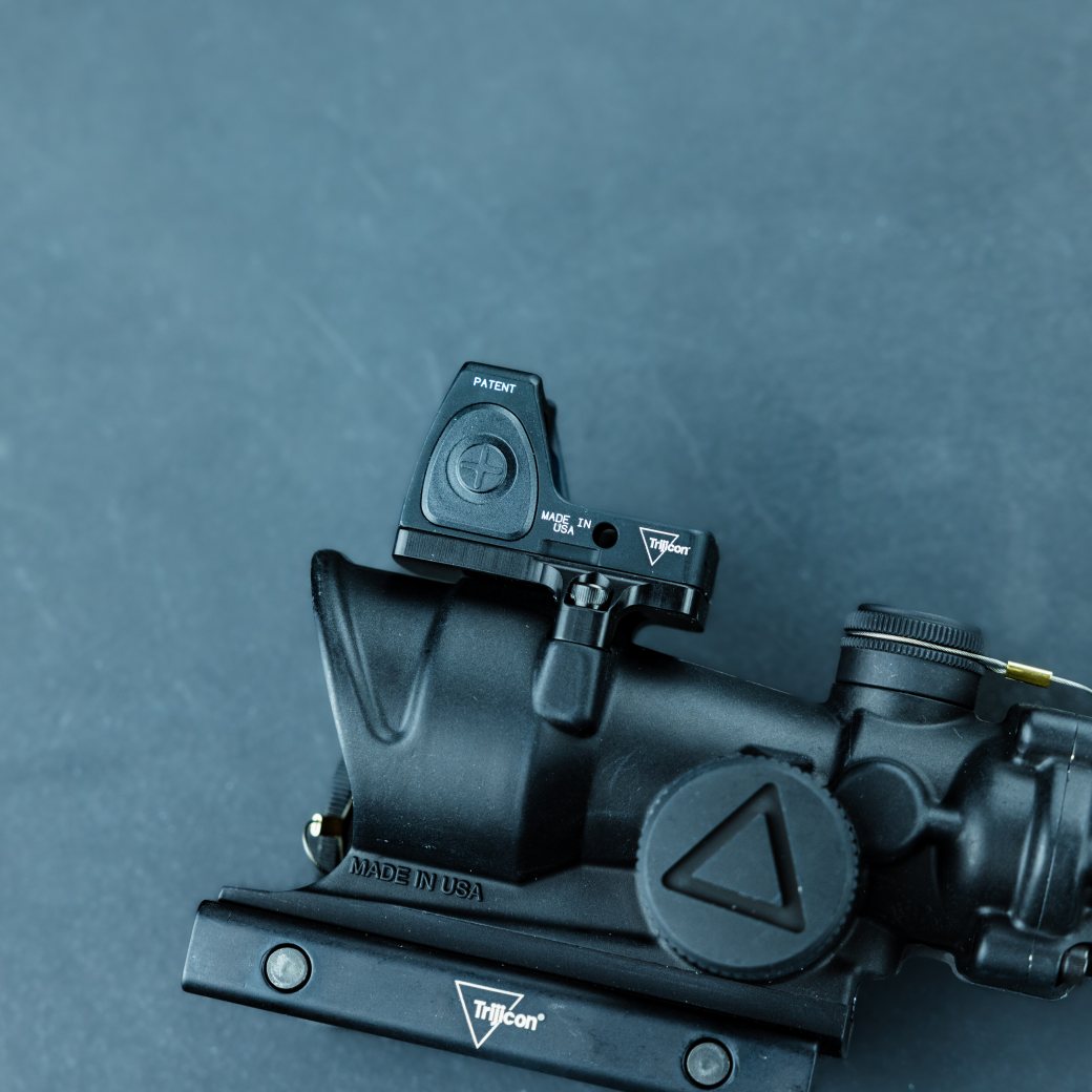 Trijicon ACOG 4×32 LED and RM06 Combo – T.REX ARMS