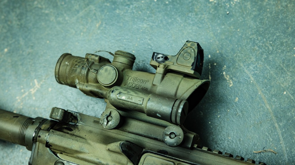 Trijicon ACOG TA02 LED and RM06 Combo – T.REX ARMS