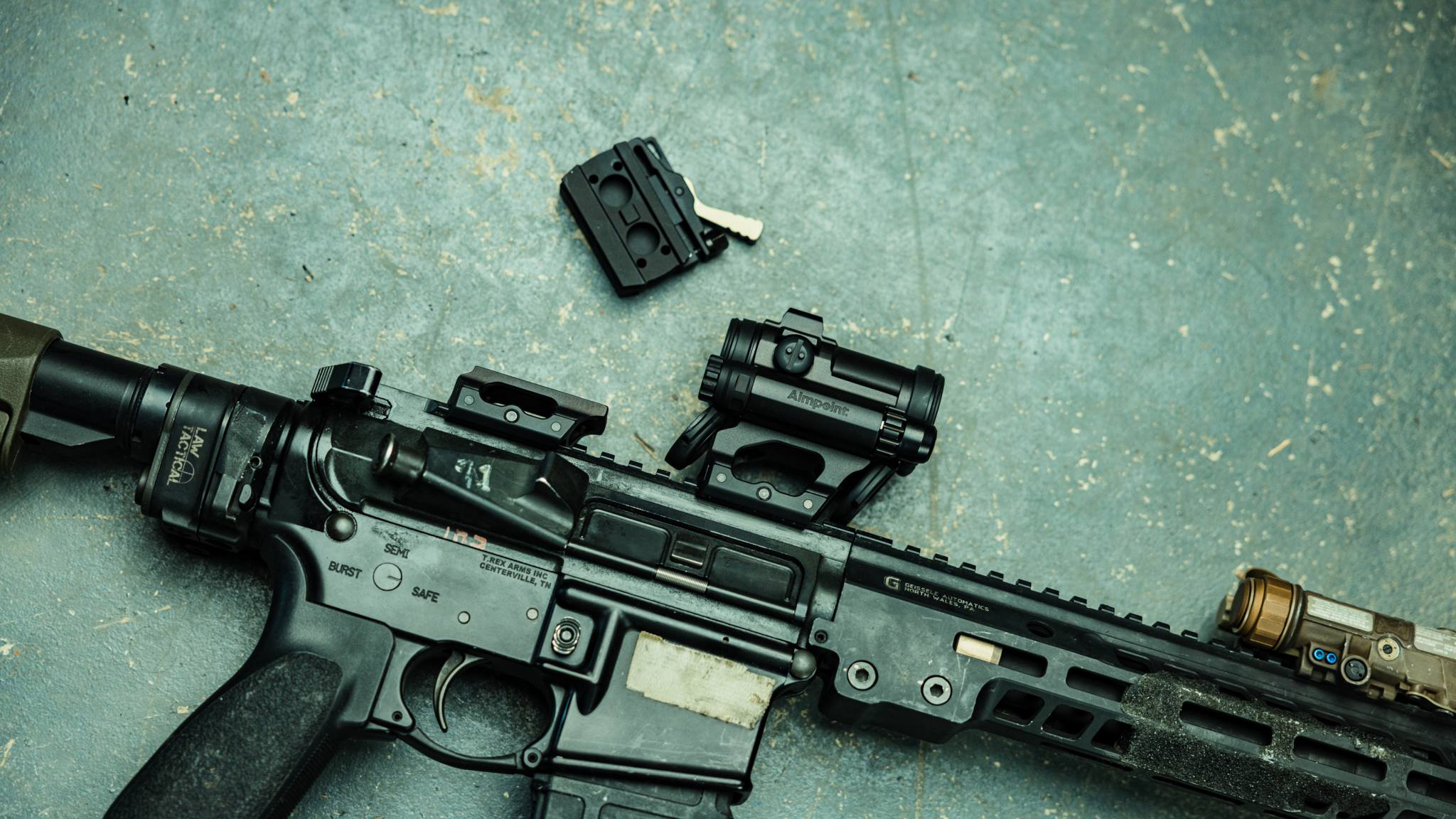 Scalarworks LEAP/10 Aimpoint Duty RDS/CompM5s QD Mount – T.REX ARMS