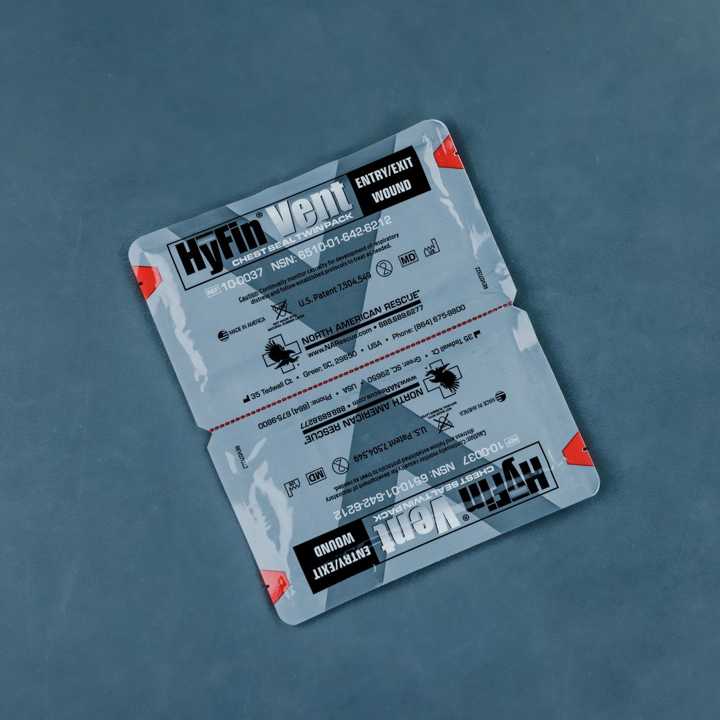 NAR HyFin Vent Chest Seal – T.REX ARMS