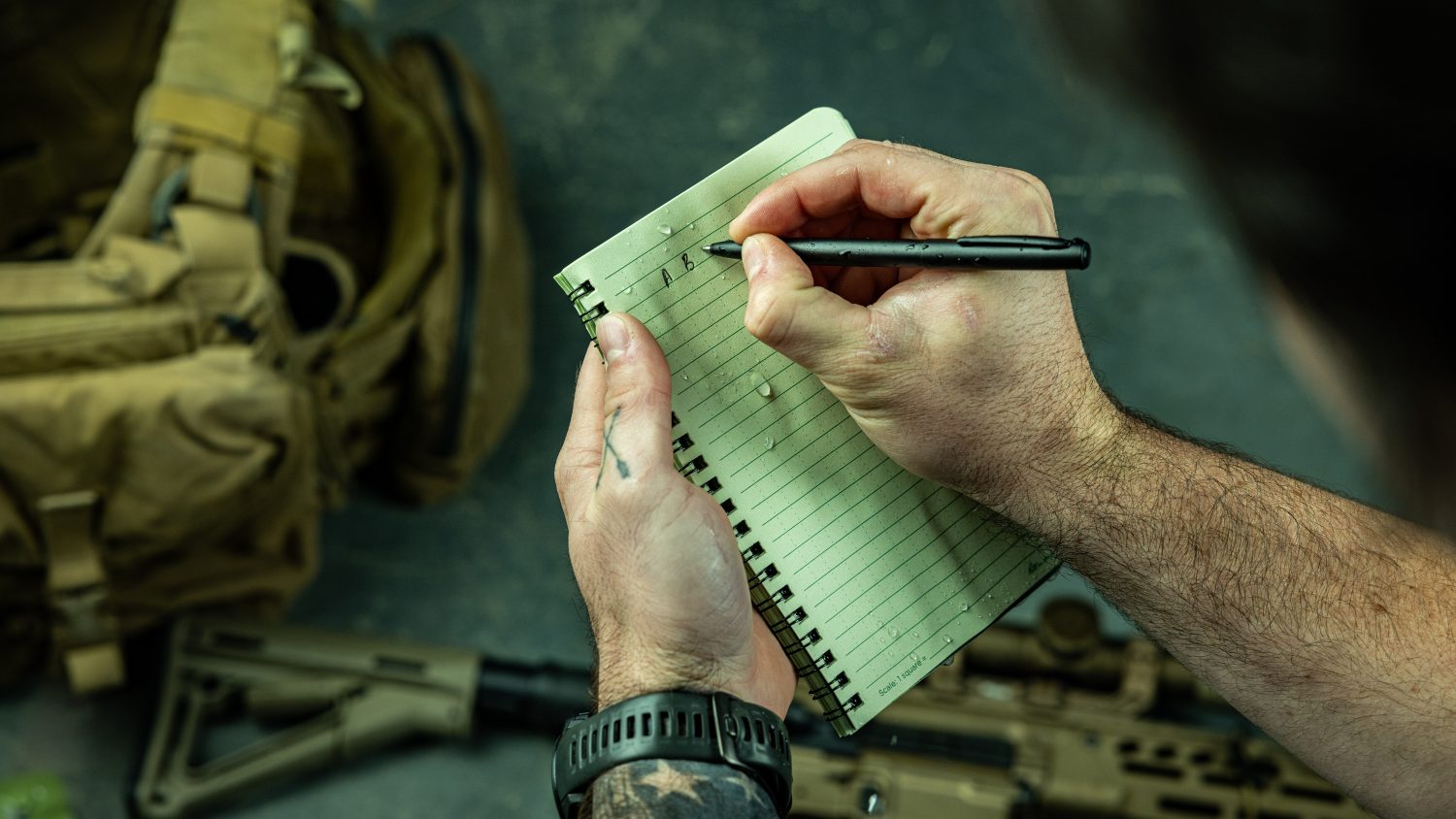 Rite in the Rain Side Spiral Notebook Kit – T.REX ARMS