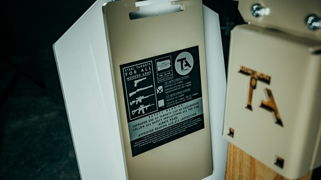 TA Targets C Zone Reactive Vital Zone Steel Target – T.REX ARMS