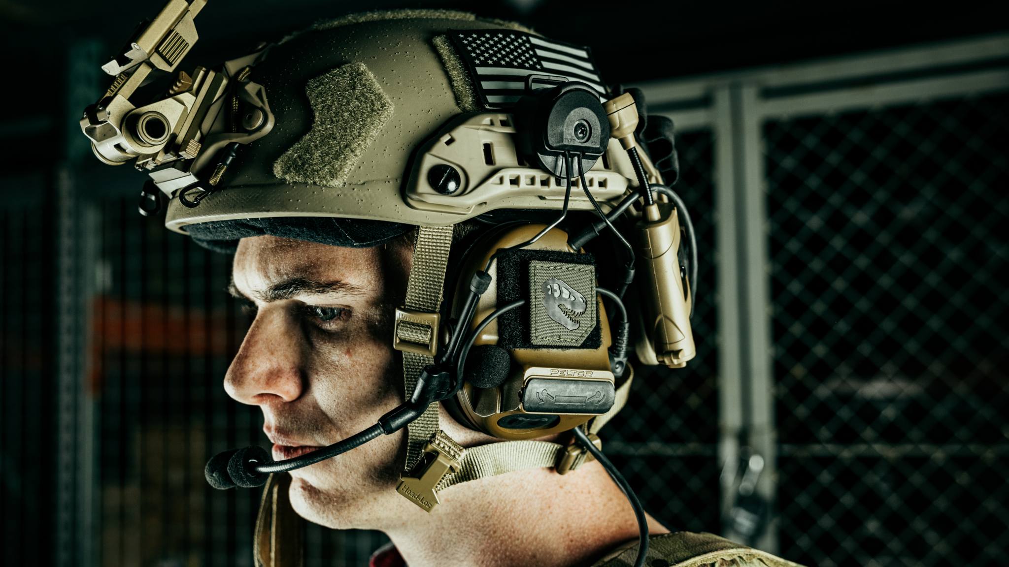 T.REX Square Skull Patch – IR Reflective – T.REX ARMS