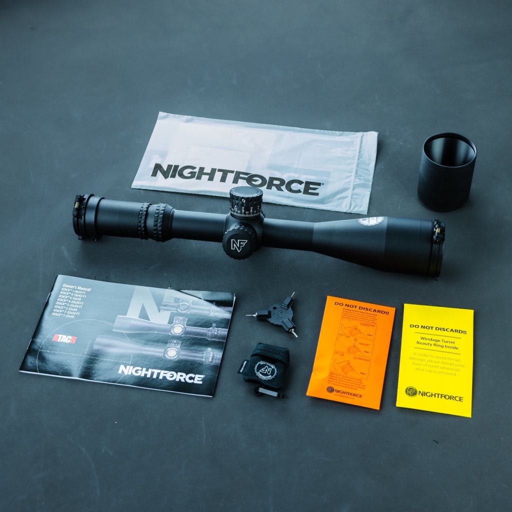 Nightforce ATACR – 7-35x56mm F1 – T.REX ARMS