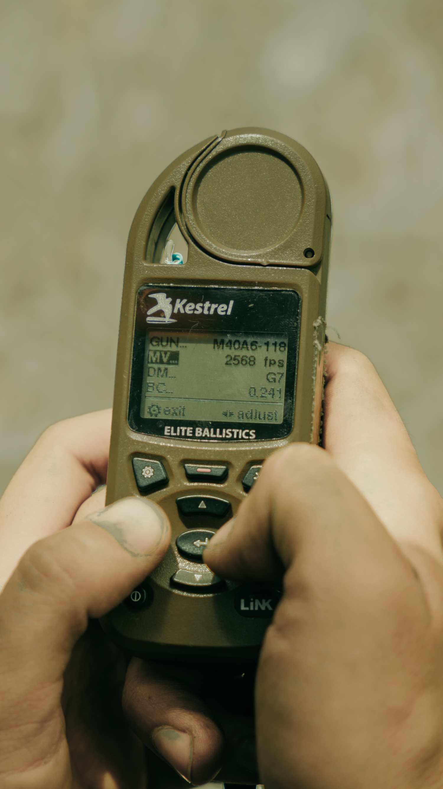 Kestrel 5700 Elite Weather Meter with Applied Ballistics and LiNK – T ...