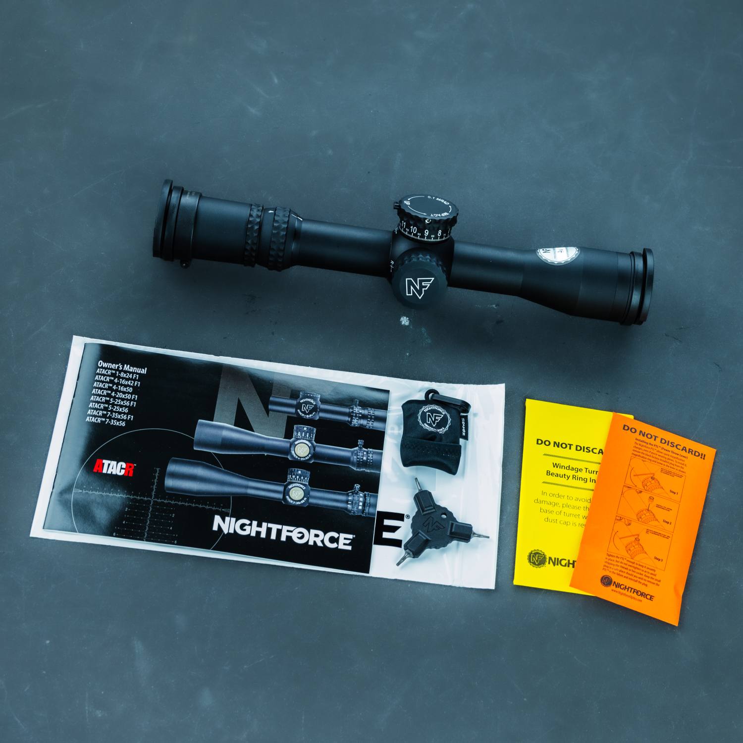 Nightforce ATACR – 4-16x42mm F1 – T.REX ARMS