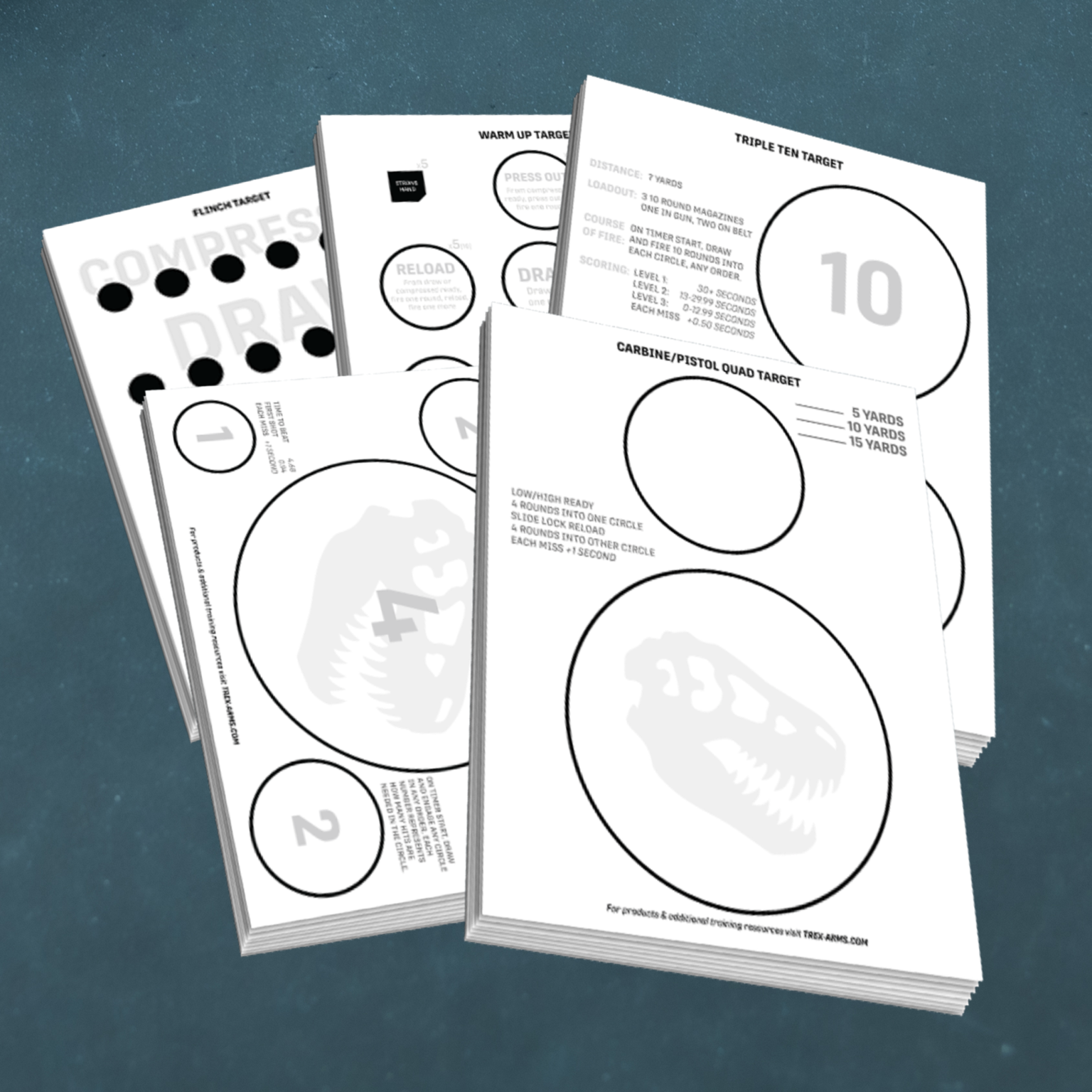 Indoor Range Targets – T.REX ARMS