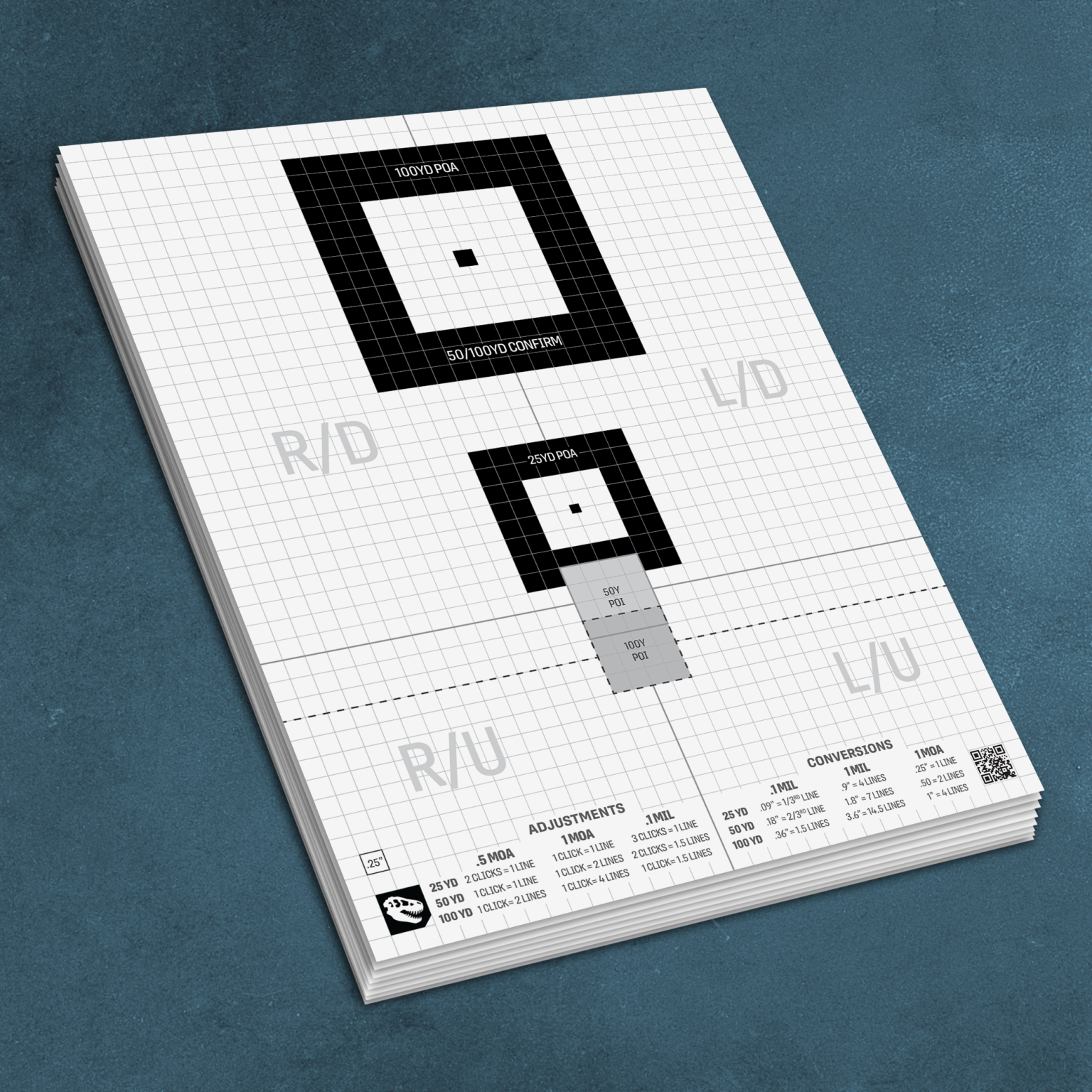 T.REX Rifle Zero Target – T.REX ARMS