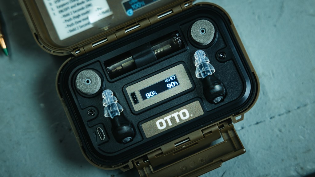 OTTO NoizeBarrier Micro Electronic Earplugs – T.REX ARMS