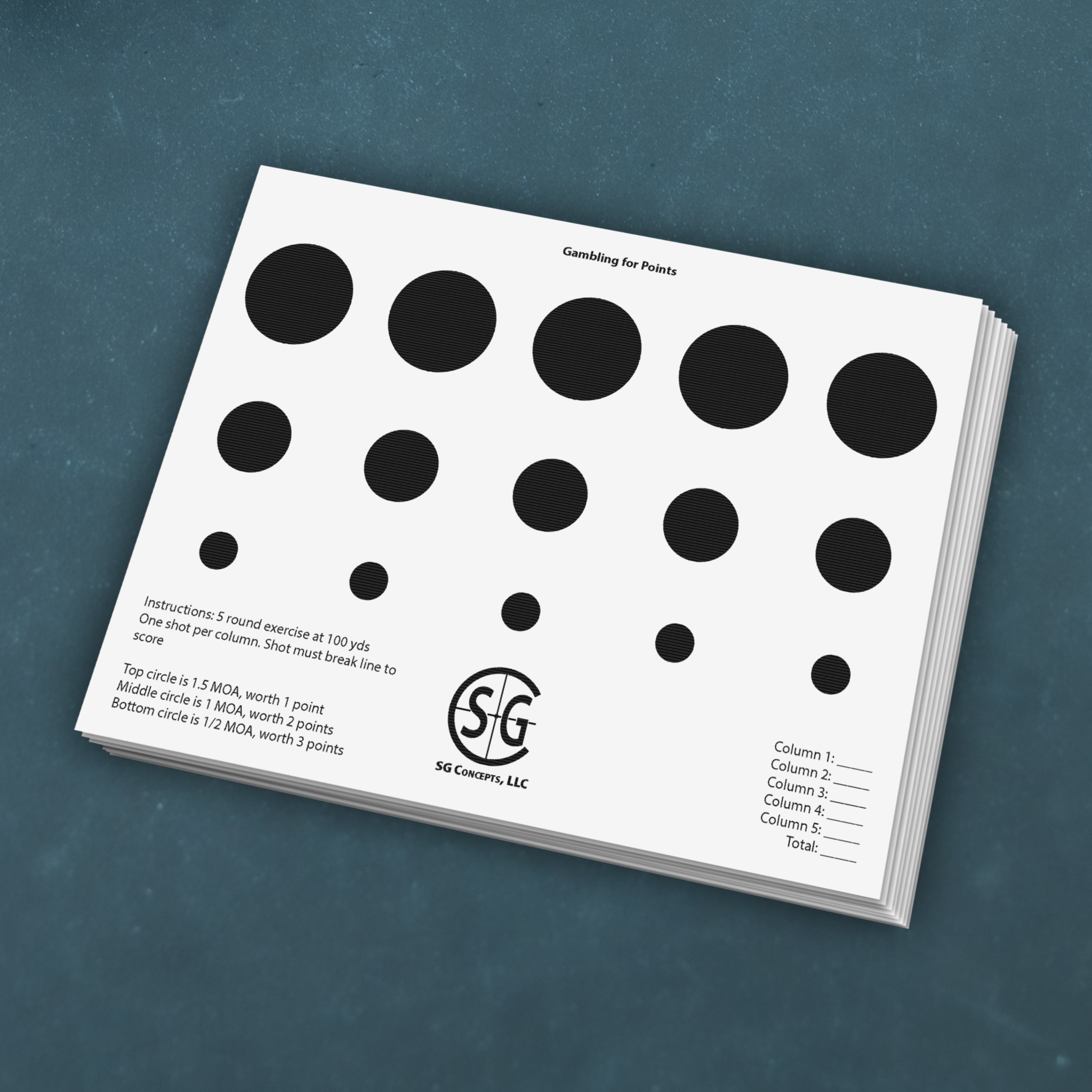 Gambling for Points – SG Concepts – T.REX ARMS