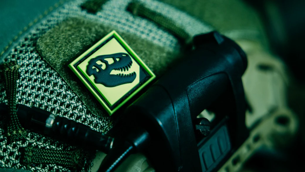 T.REX Square Skull Patch - PVC | T.REX ARMS